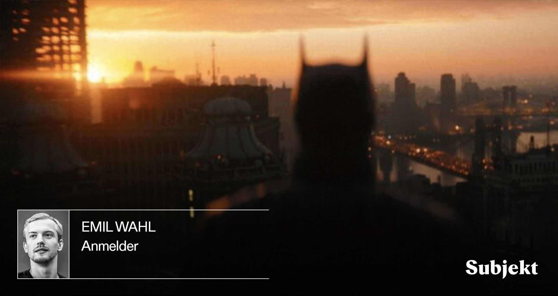 Batman har aldri sett så emo ut | Subjekt