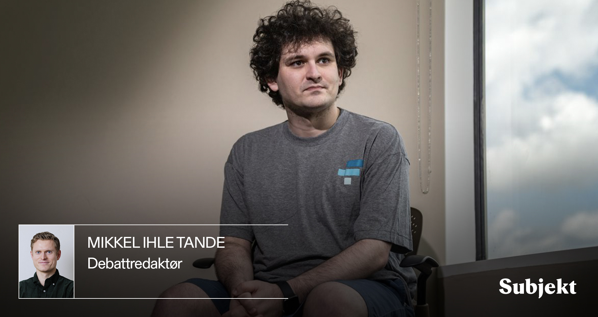 Denne svindleren representerer ikke først og fremst krypto-miljøet, men ...