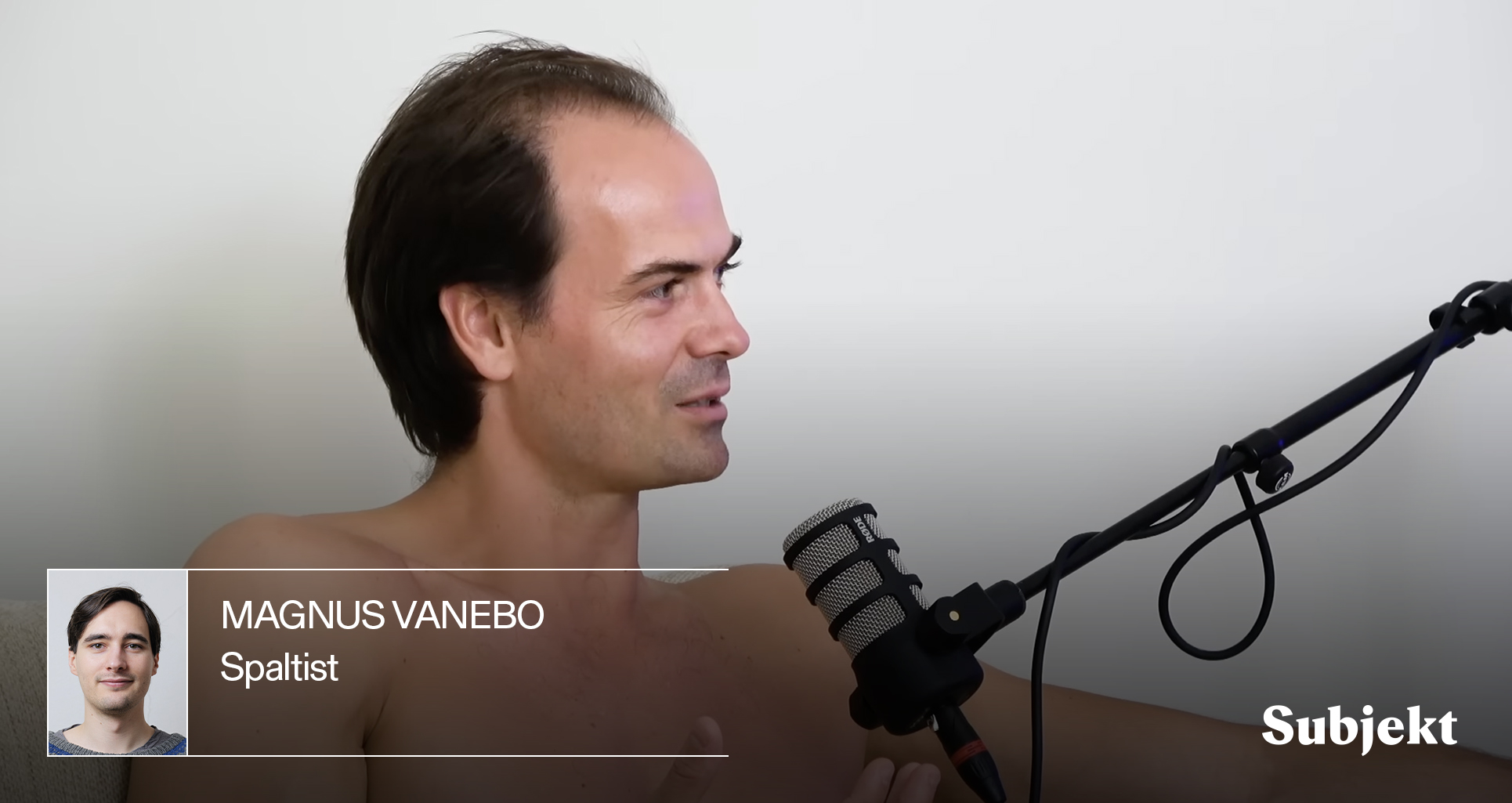 Skravla går, sytingen består | Subjekt