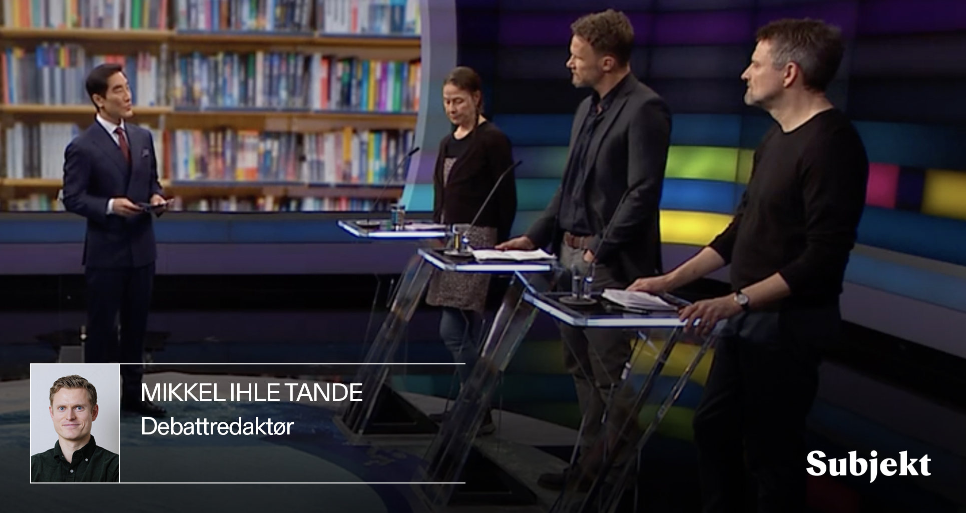 Man vinner ingen debatt av å konstant være på defensiven | Subjekt