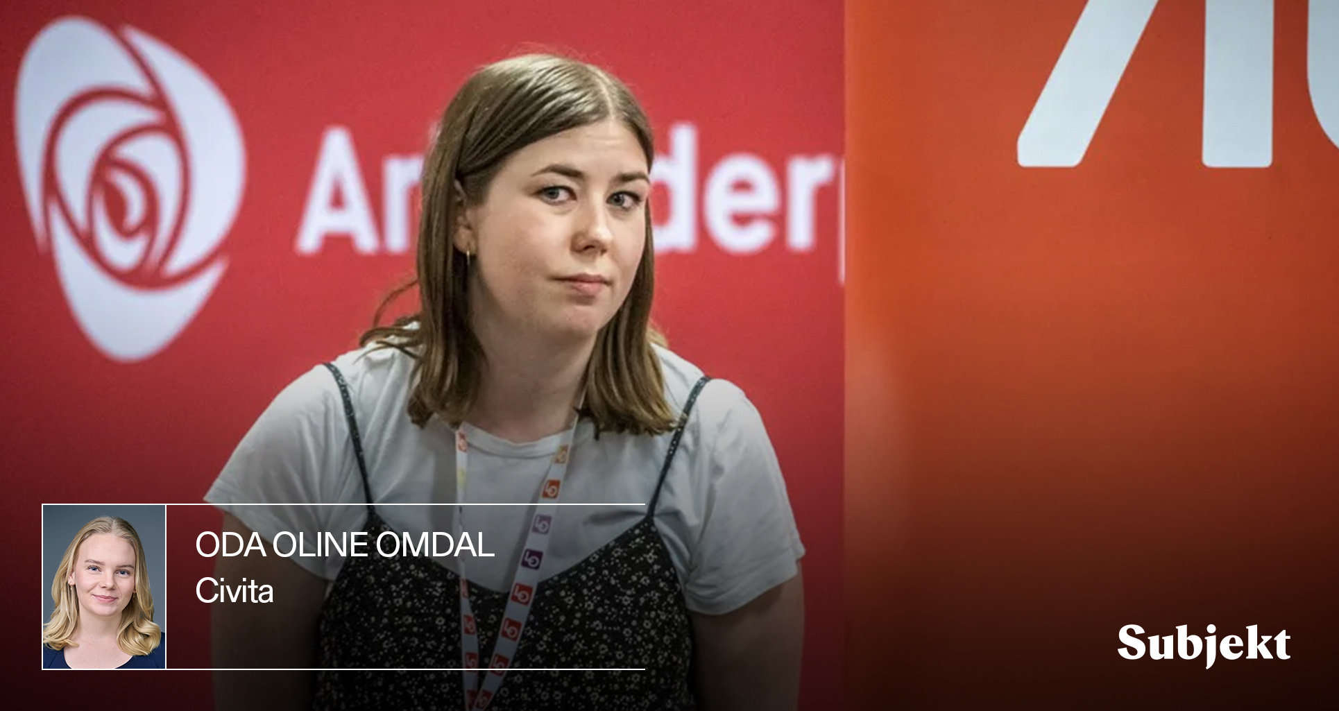 Unge rømmer til høyre. Venstresiden innser ikke hvorfor | Subjekt