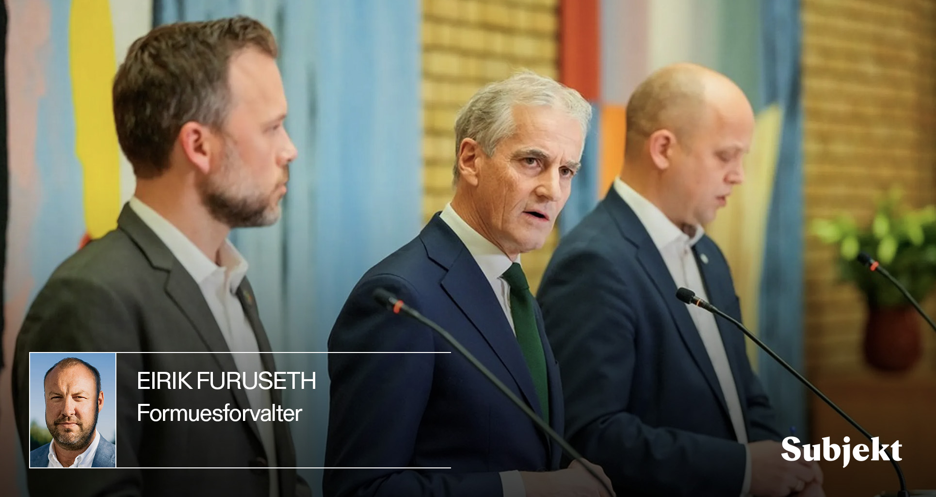 «Exitskatten» vil få alvorlige konsekvenser | Subjekt