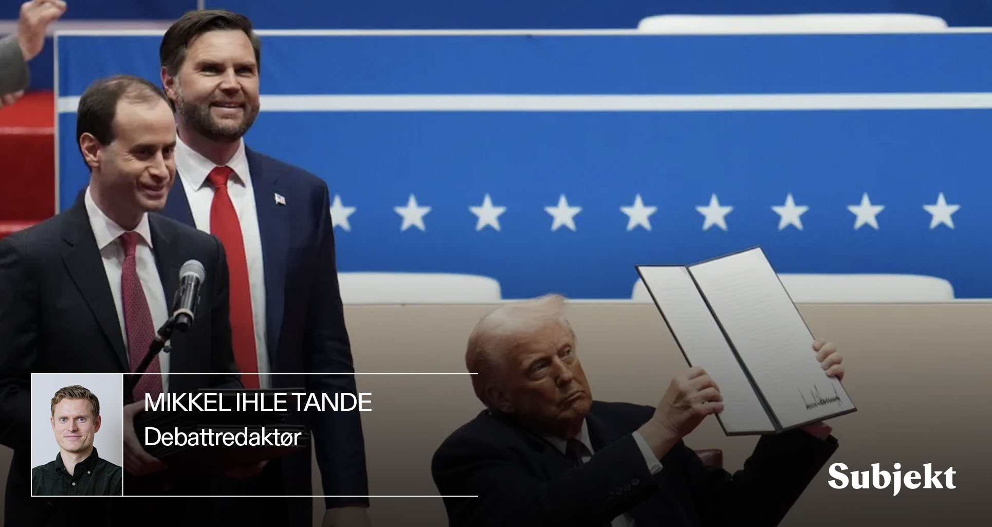 Han kan ha tatt livet av woke allerede på dag to | Subjekt