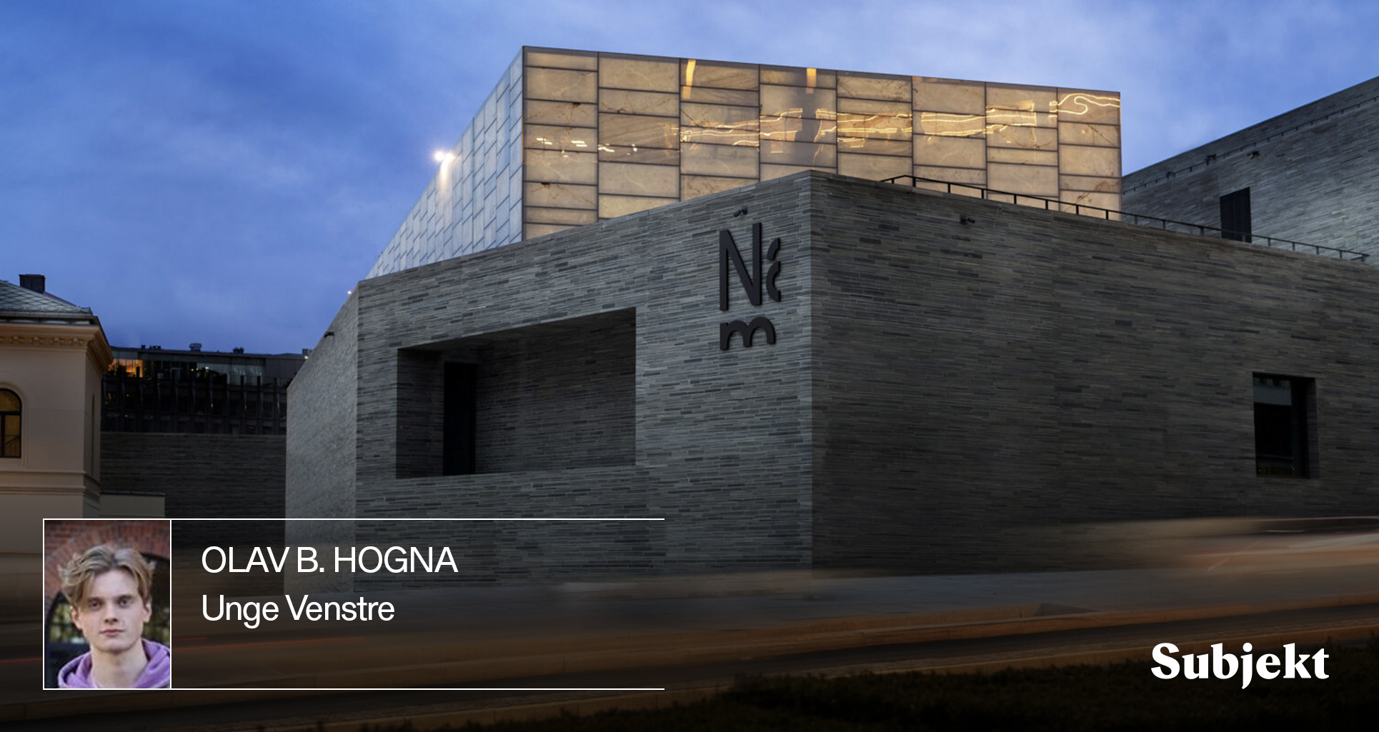 Nasjonalmuseet har vorte kalla ein «bunker». Men det er heile Noregs ...