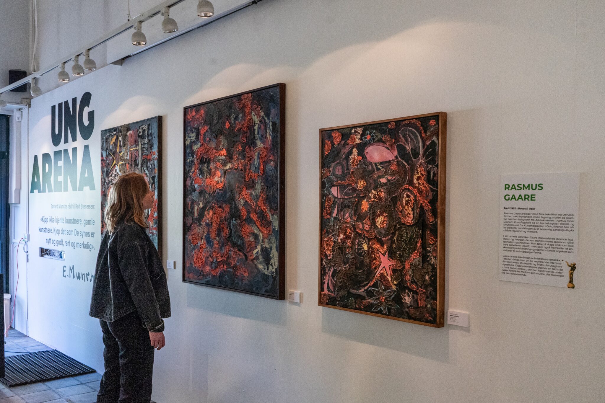 Velkommen til Ung Arena – en salgsutstilling med over 50 unge norske ...