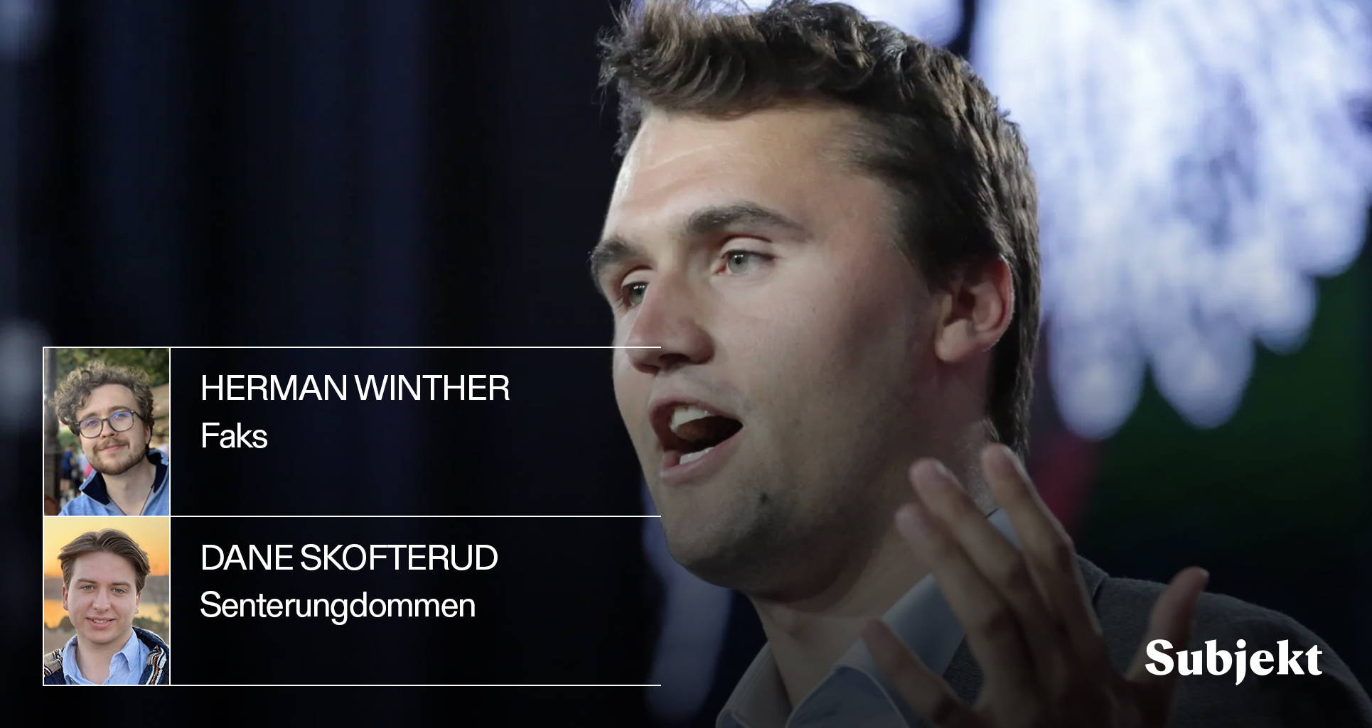 Medias dekning av Charlie Kirk minner om 90-tallets «Satanic Panic ...